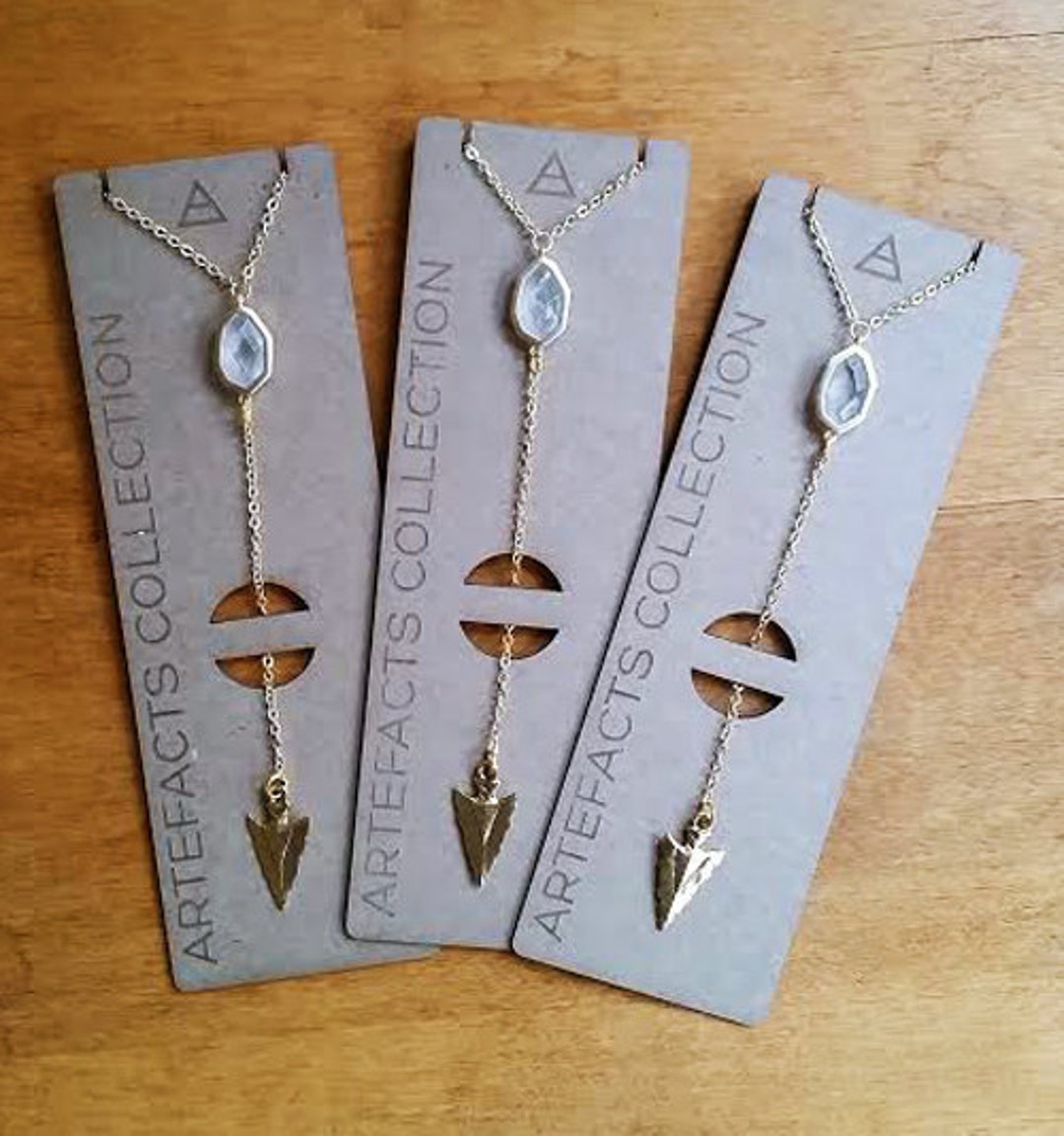 Lariat/y-necklace Lasercut Cards // Eco Friendly, Craft Fair, Display ...