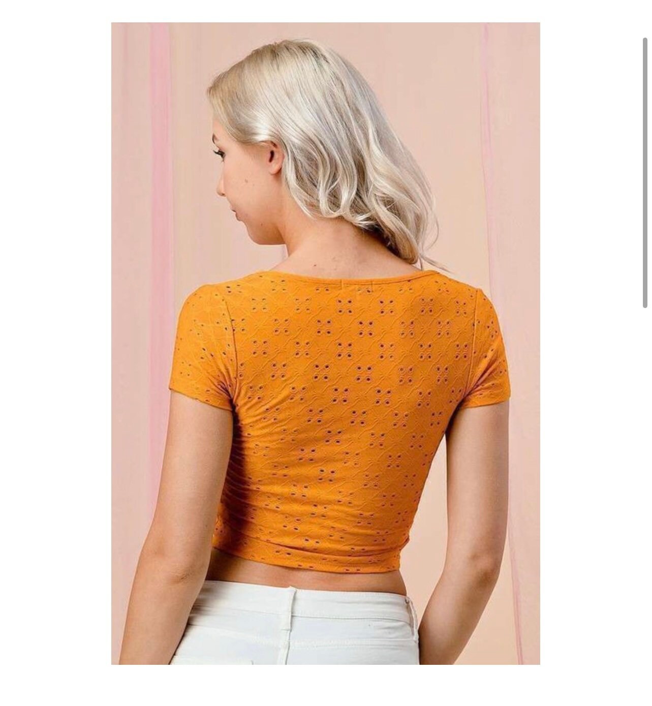 Spring Short Sleeve Crop Top - Etsy