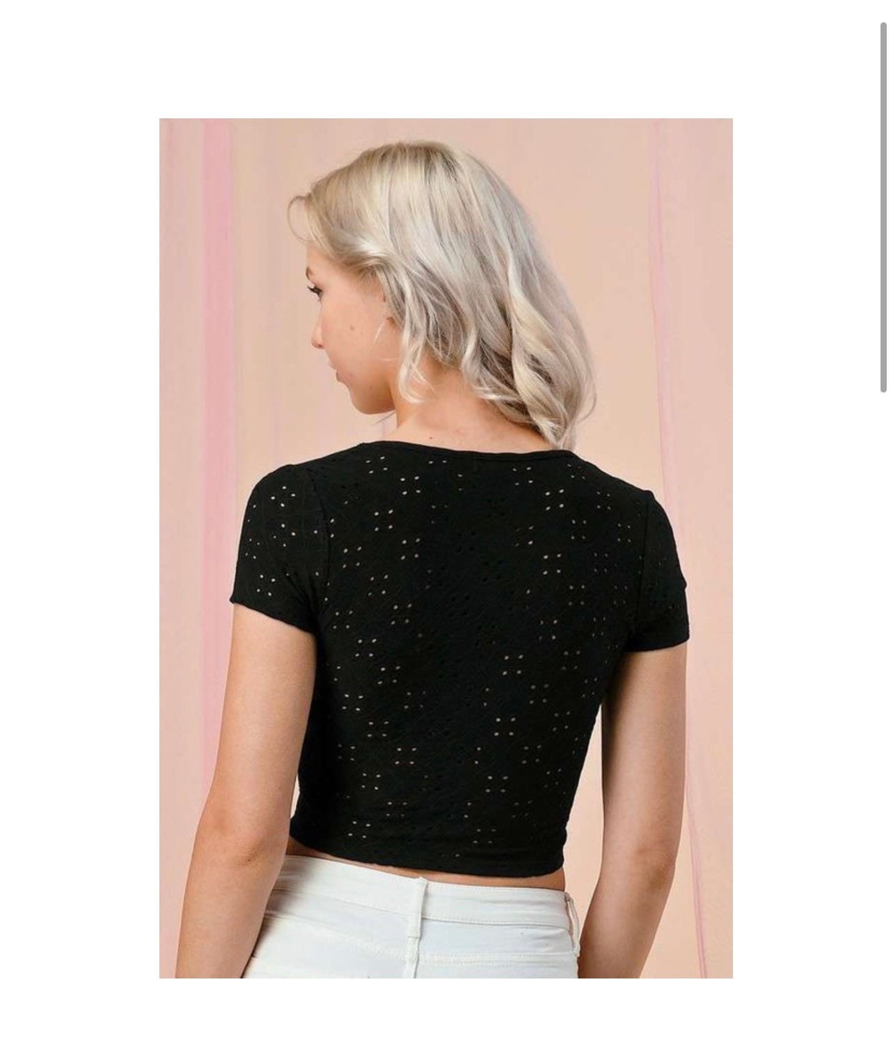 Spring Short Sleeve Crop Top - Etsy