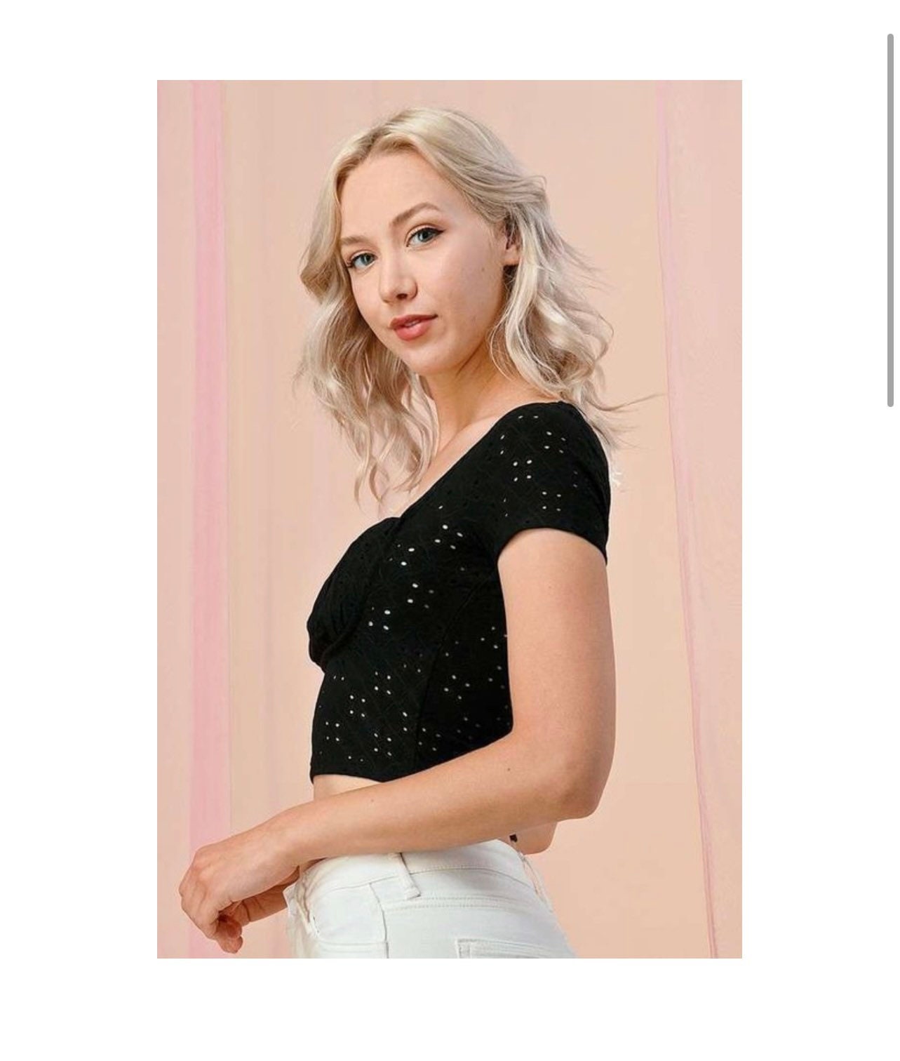 Spring Short Sleeve Crop Top - Etsy