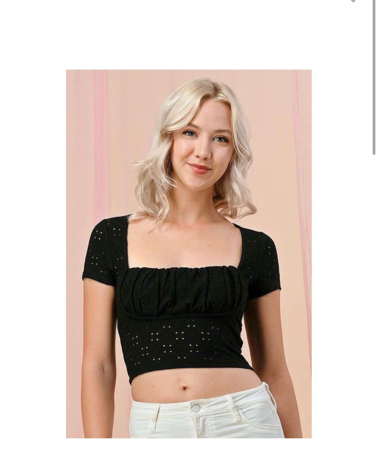 Spring Short Sleeve Crop Top - Etsy