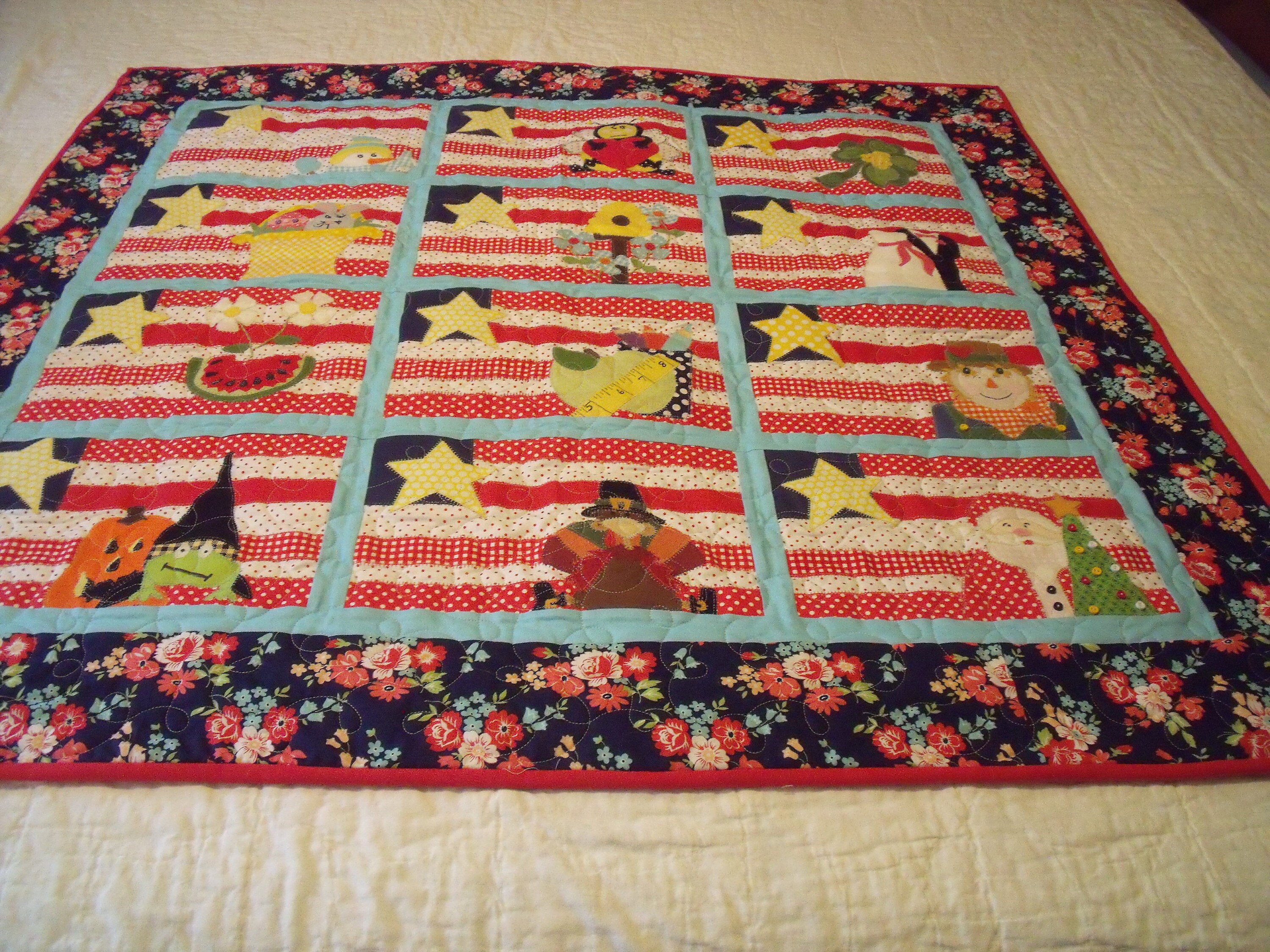 Patriotic Calendar - Etsy