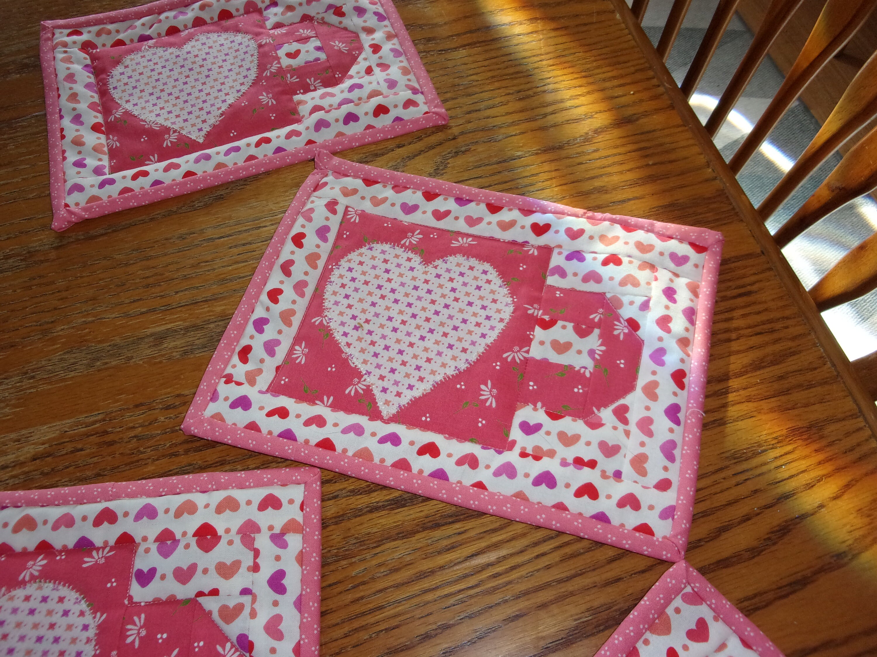 Heart Mug Rugs - Etsy