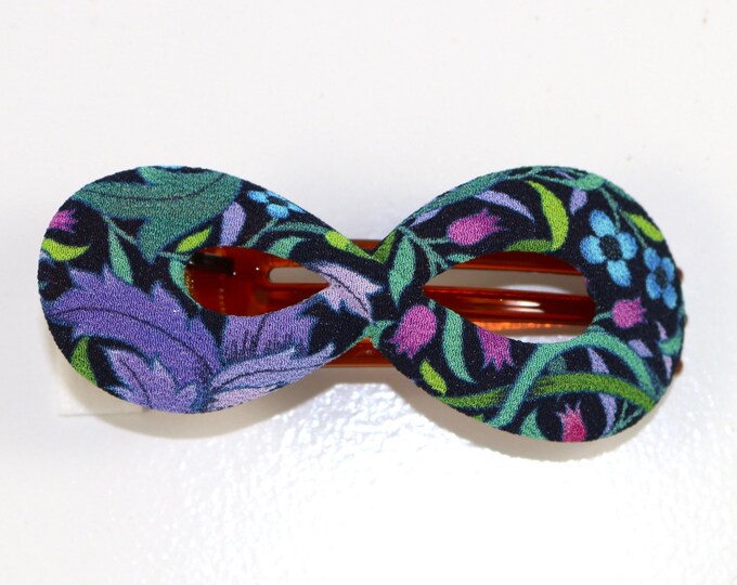 Infinity Kimono Clip, Vintage Kimono, Hair Accessory, French Style Hair ...