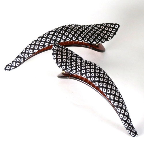 Kimono Clips Ibis Vintage Kimono Hair Accessory French - Etsy