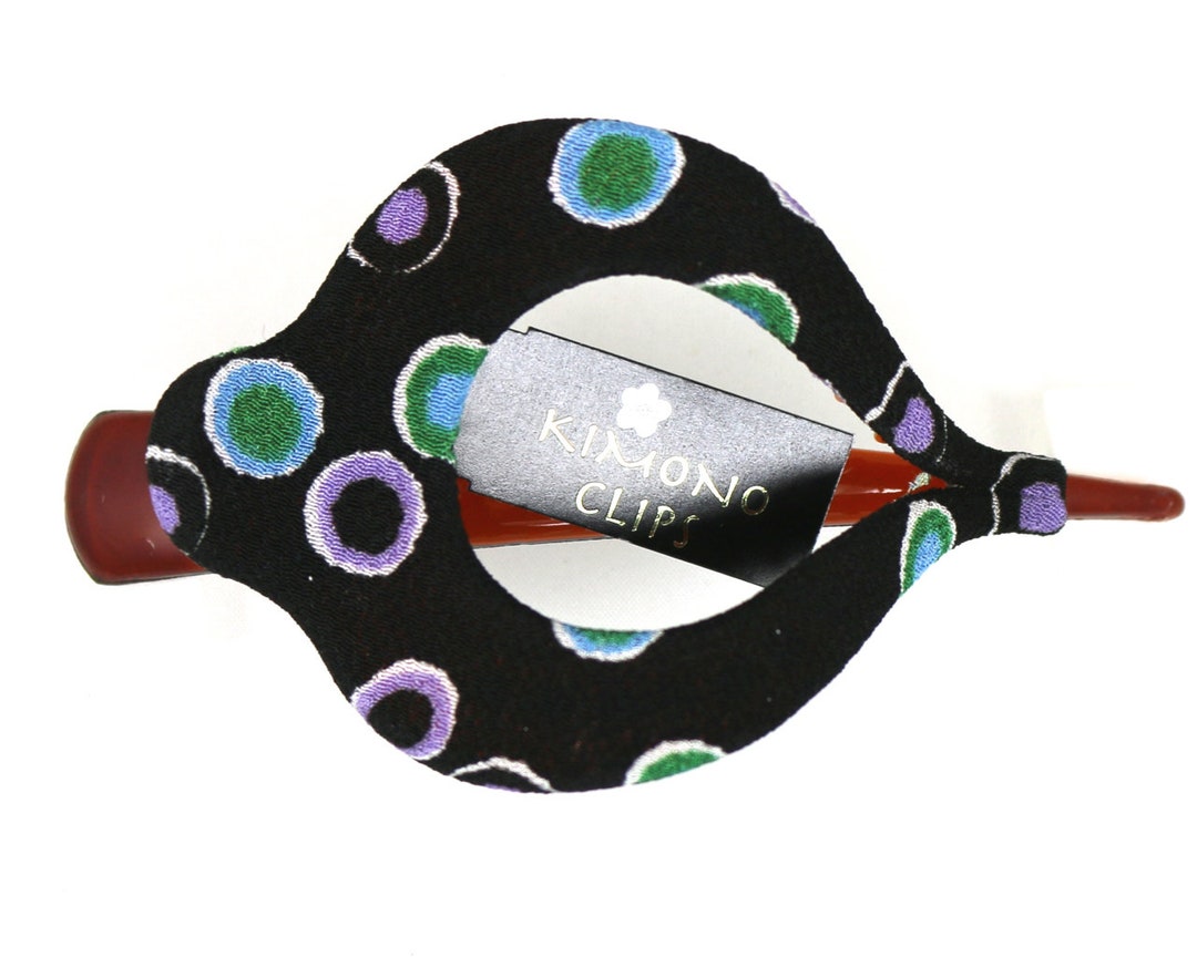 Medium Harp, Kimono Clip, Vintage Kimono, Hair Accessory, French Style ...