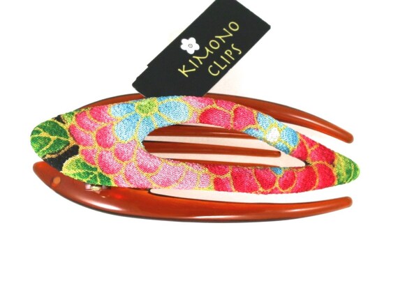 Small Arch Kimono Clips Vintage Kimono Hair Accessory - Etsy