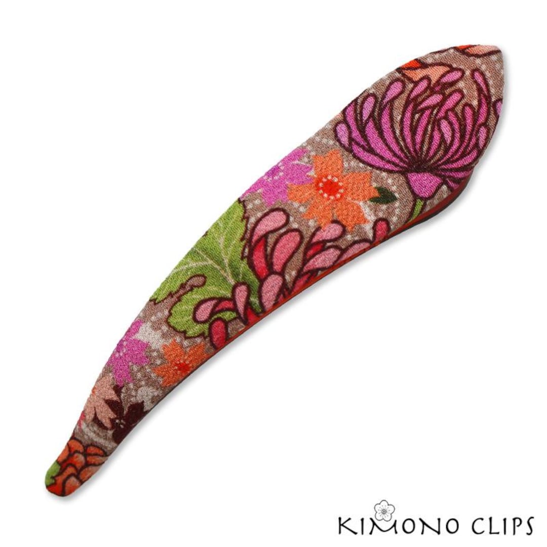Kimono Clips, Ibis, Vintage Kimono, Hair Accessory, French Style Hair ...