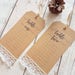 Rustic Wedding Table Plan Luggage Tags. Seating Chart Tags - Etsy Israel