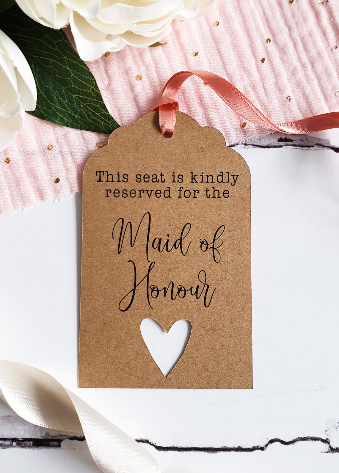 Wedding Reserved Seat Signs for Rustic Wedding Ceremony Decor. | Etsy