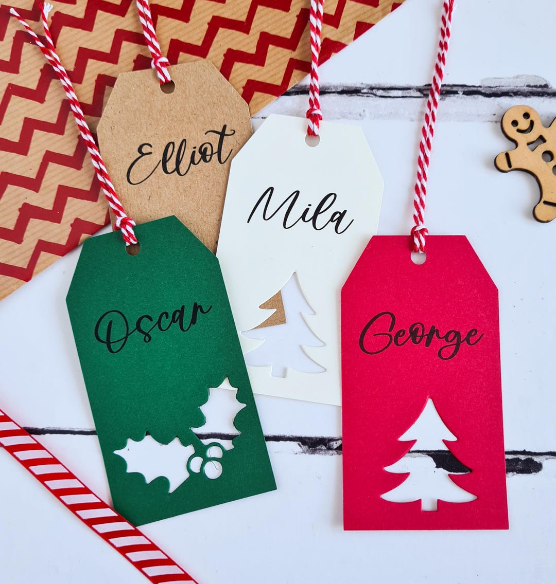 Christmas Gift Tags | Personalised Christmas Tags | Christmas Gift Wrap ...