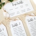 Table Plan Tags in White With Rustic Twine. Perfect for Seating Plan ...