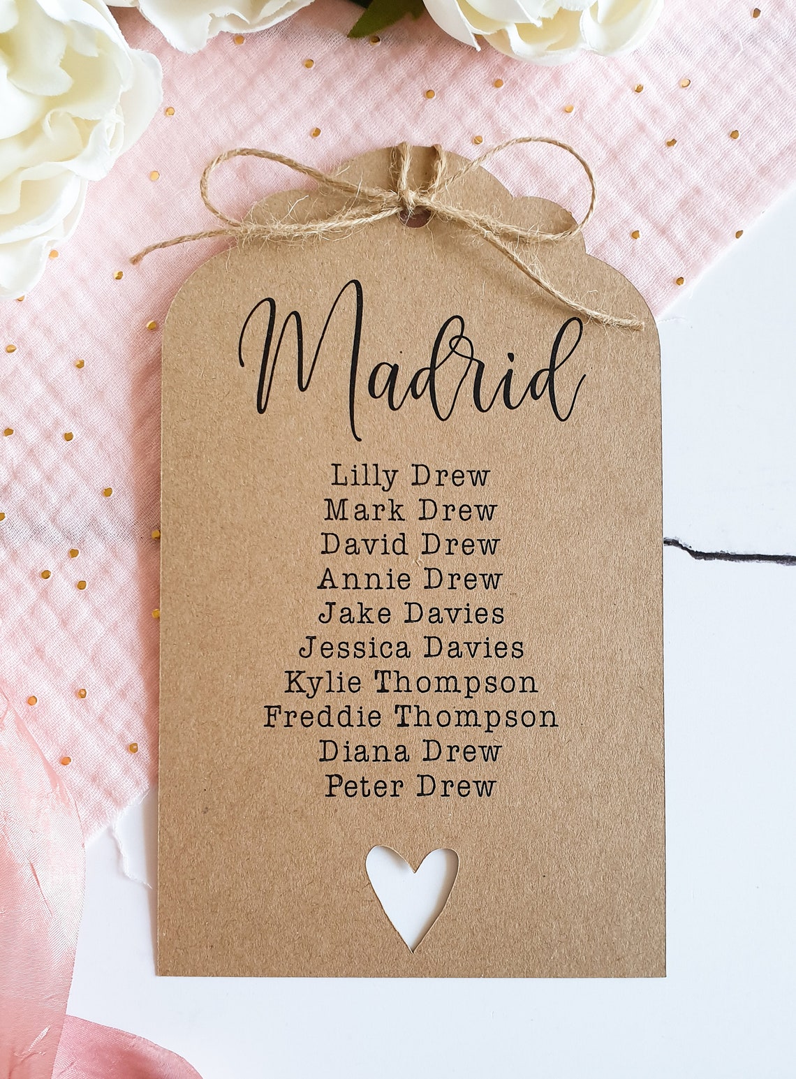 Luggage Tag Table Plan for Wedding. Seating Plan Tags. Rustic - Etsy UK