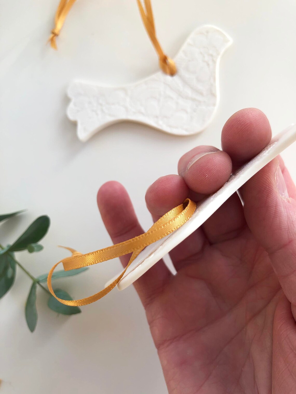 Doves of Friendship - Hanging Turtle Dove Decorations, Christmas ...