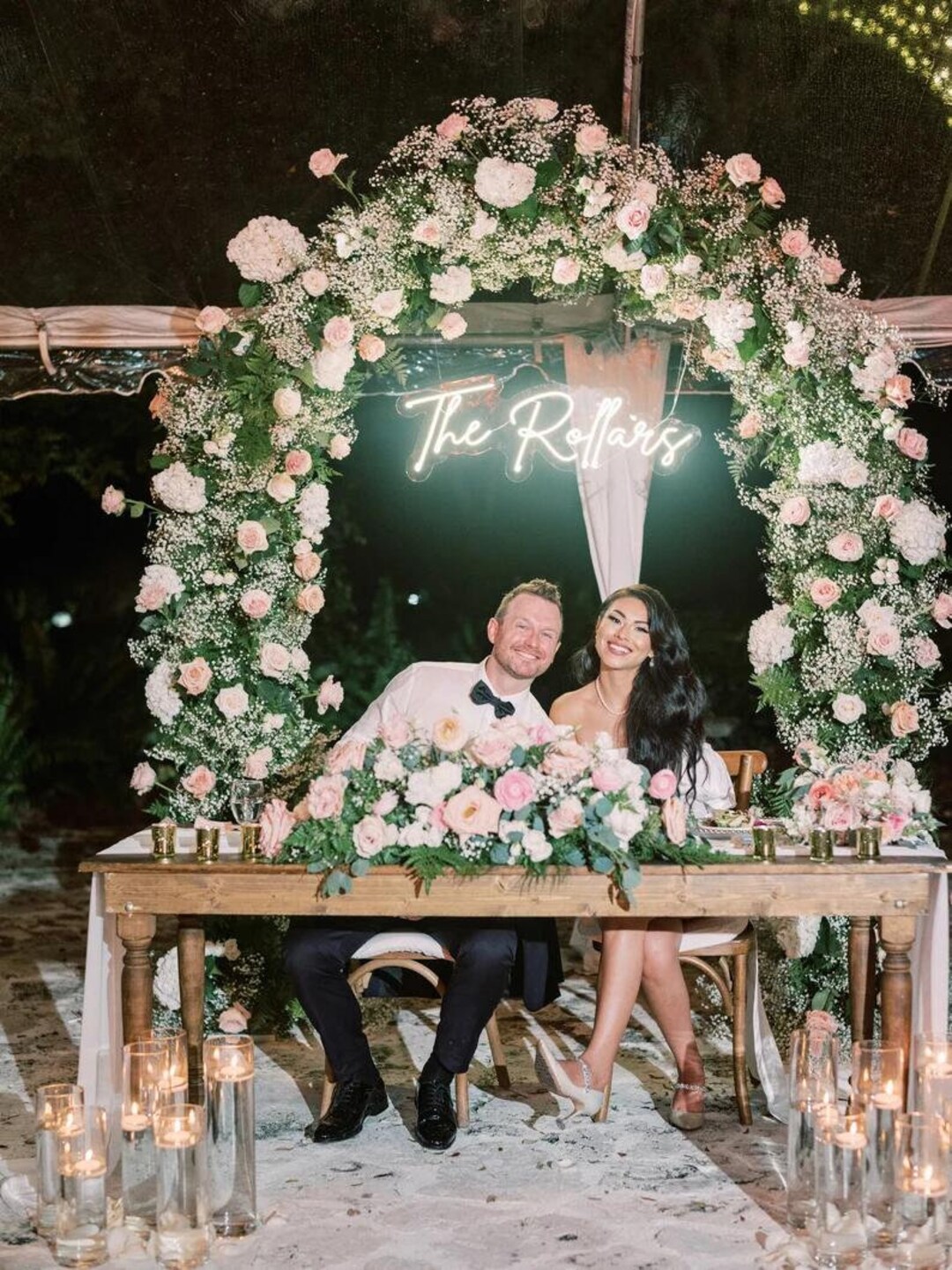 Neon Wedding Sign Custom Wedding Welcome Sign Wedding Signs Wedding ...