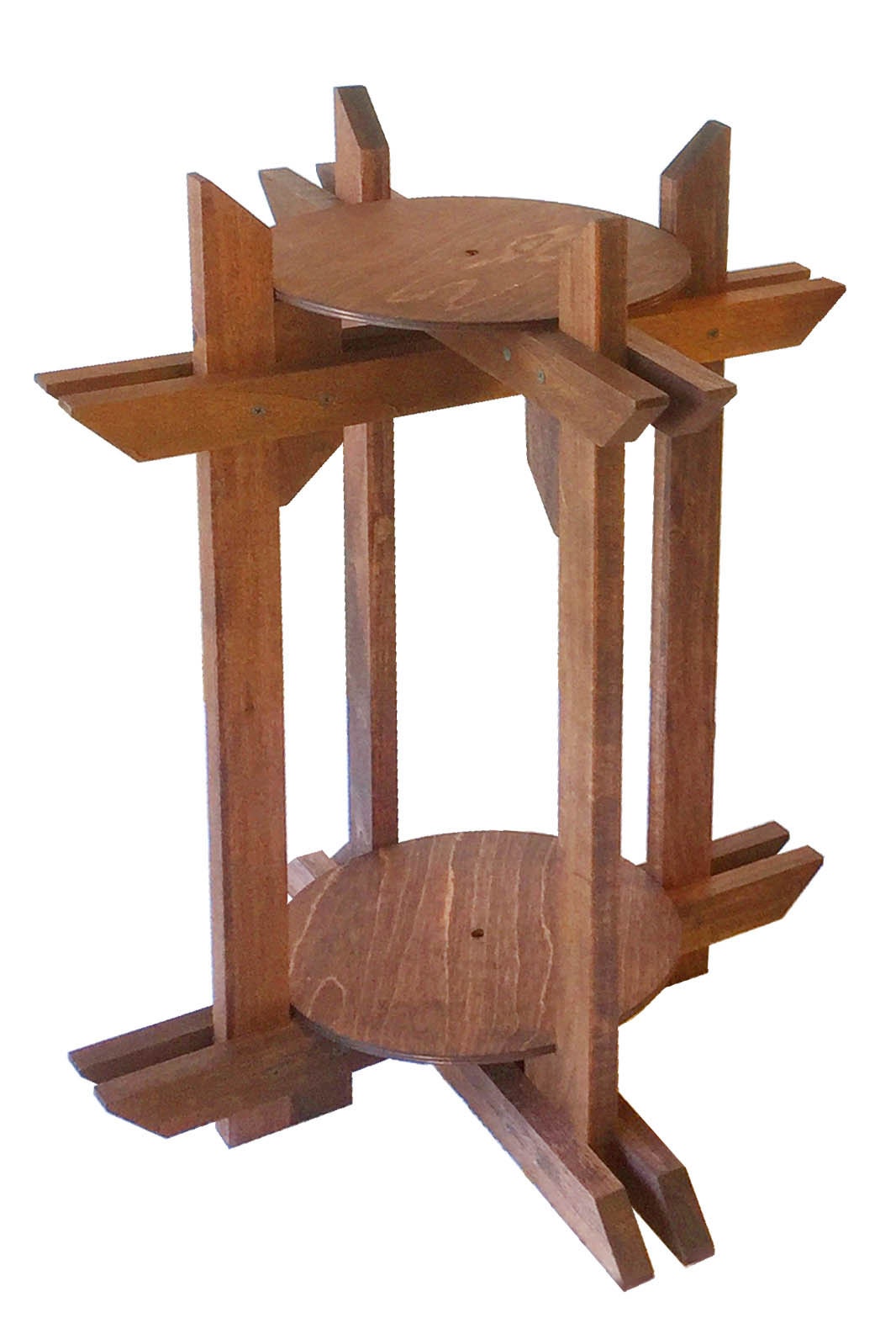 Plant Stand, All Wood Terrarium and Aquarium Stand, Short Version 24.5 ...