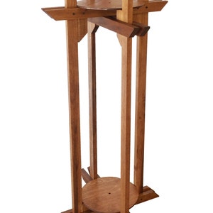 Plant Stand, All Wood Multi-use Terrarium or Aquarium Stand, Short ...