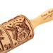 Happy Christmas Nativity Embossing Rolling Pin CHRISTMAS - Etsy