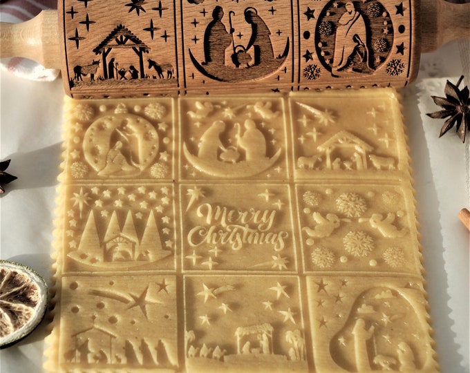 Springerle Cookie Mold Santa Claus is Coming 1094 - Etsy