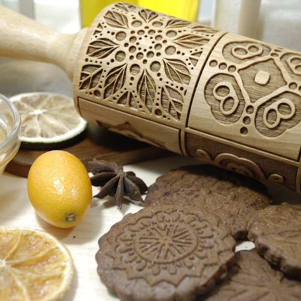 Carved Rolling Pin - Etsy