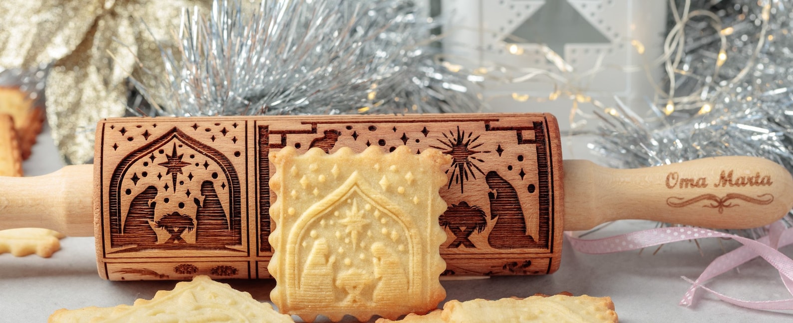 Happy Christmas Nativity Embossing Rolling Pin CHRISTMAS - Etsy