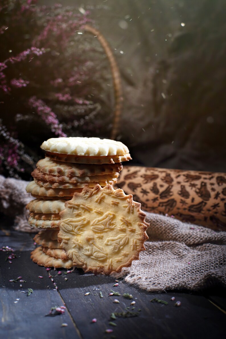 Frog Embossed Rolling Pin Engraved Rolling Pin Springerle - Etsy