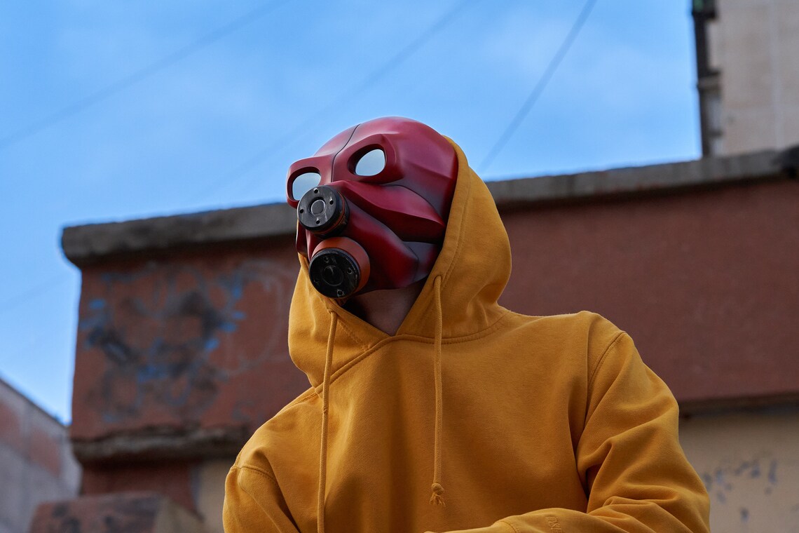 Combine Metrocop mask from Half-Life 3 | Etsy