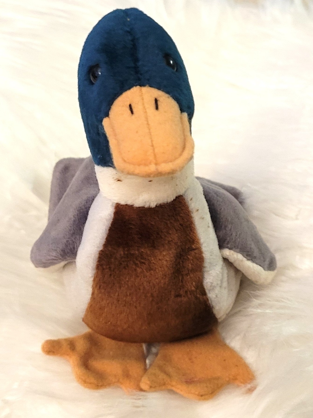 Vintage Ty Jake the Mallard Duck Beanie Baby, 1998 Beanie Baby - Etsy