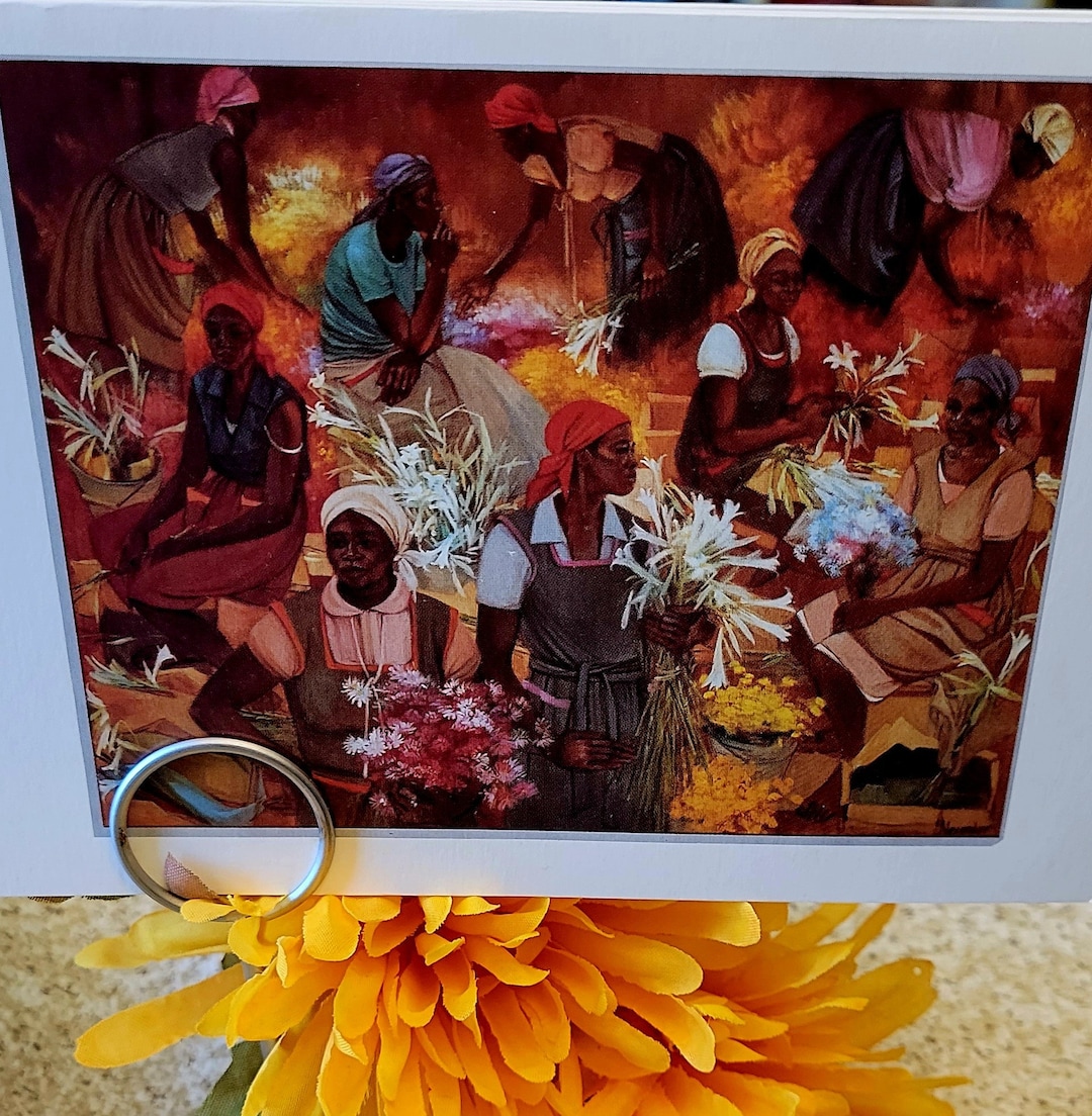 Caribbean Scenery Post Cards, Jamacian Artist Postcards, Reproduction ...