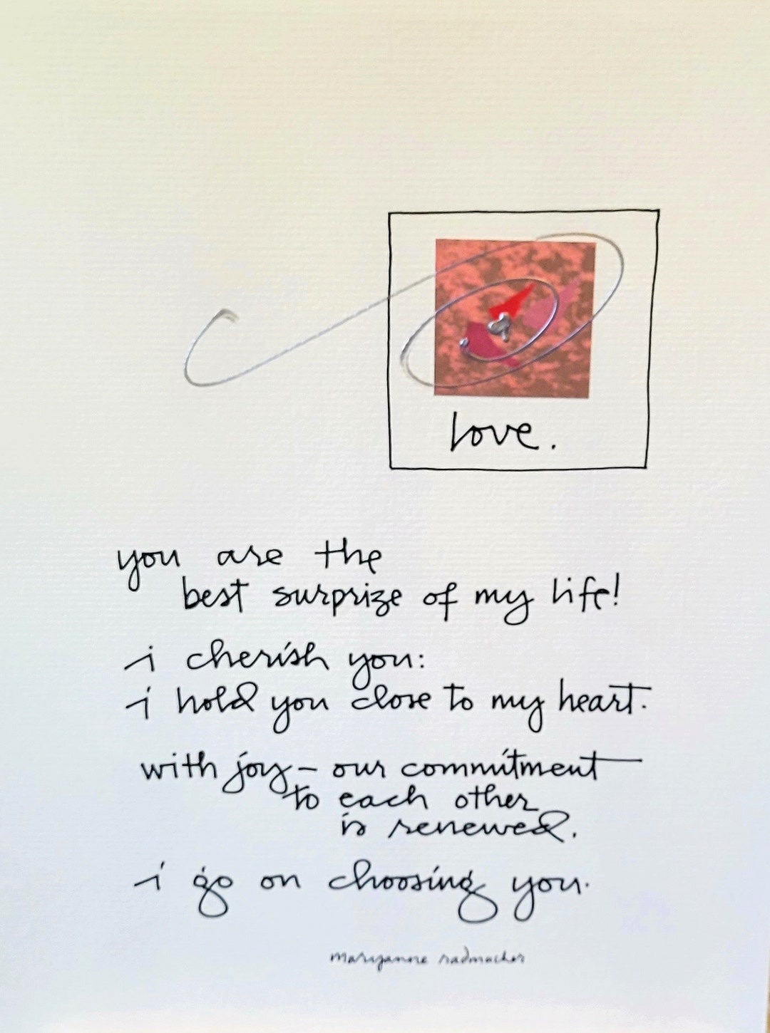 Multipurpose Greeting Notes, Art and Calligraphy Note, Love Notes for ...