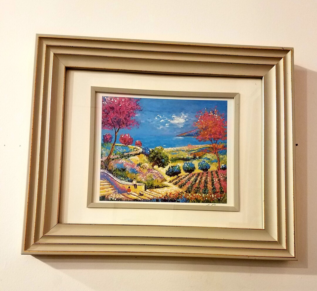 Jean Claude Picot 1998 October Landscape Print, Signed Jean Claude ...