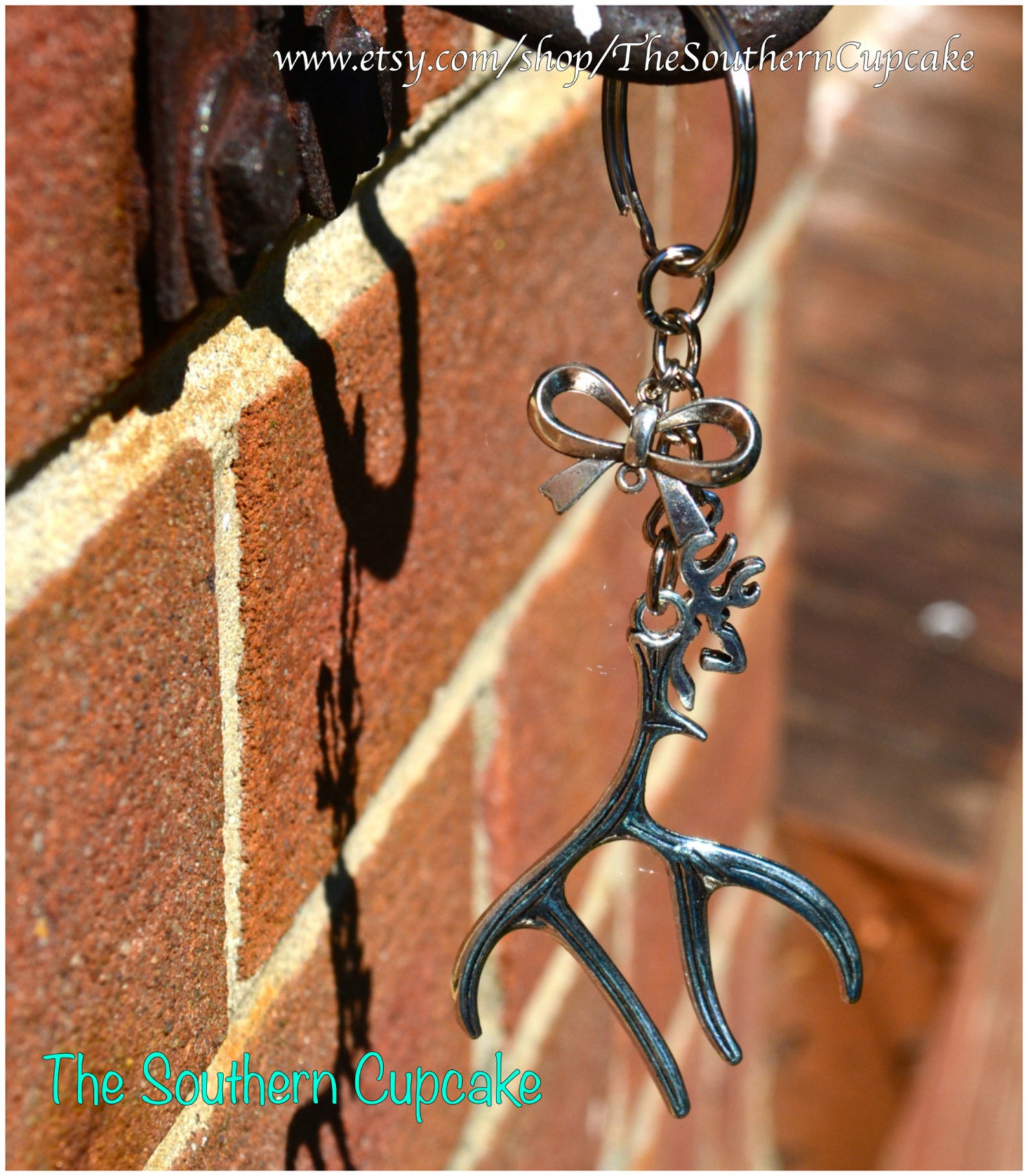 Customizable Antler, Bow & Arrow Key Chain, Custom, Personalized, Made ...