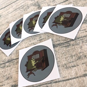 OTGW Intro to the Unknown 2 Circle Vinyl Sticker - Etsy