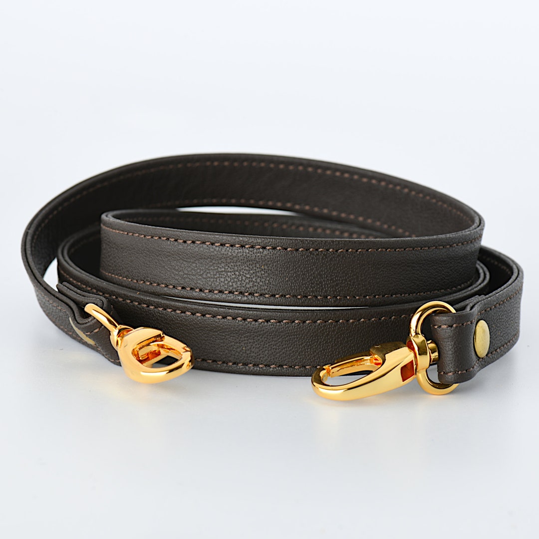 Leather Purse Strap Replacement Dark Brown Five Eighth Inch 16-48 Inch ...