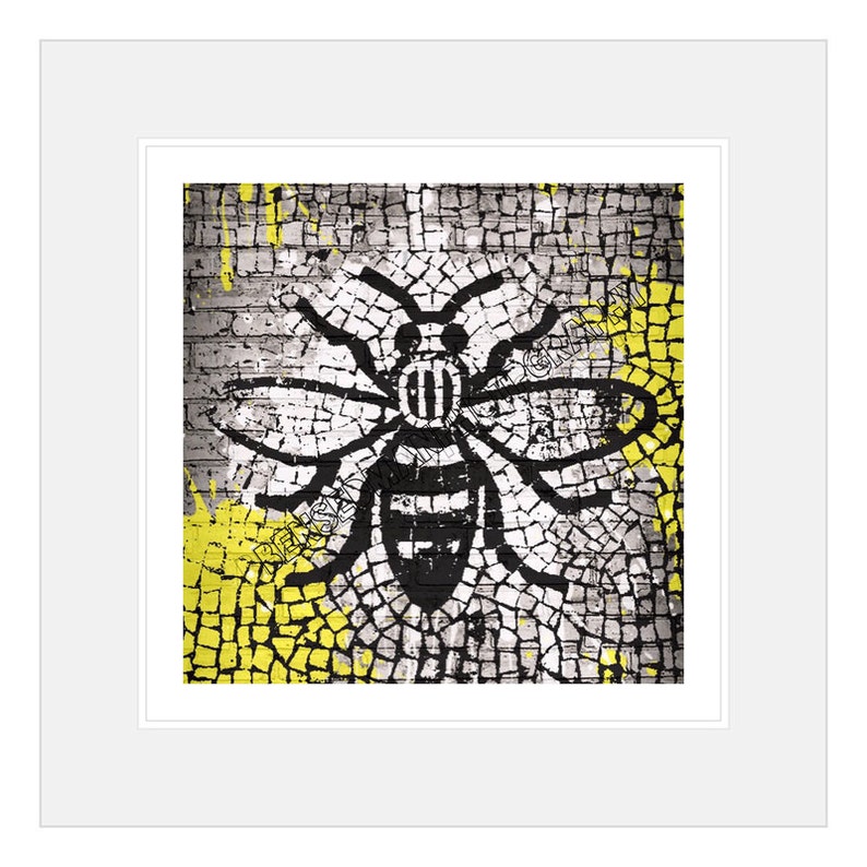 Bee graffiti - Etsy