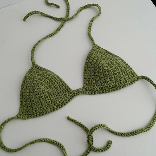 Crochet Bikini Top - Etsy
