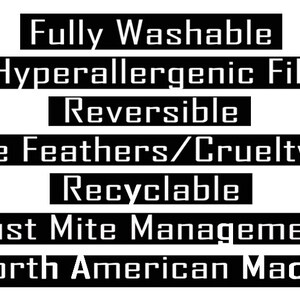 Black and White Skulls Fully Washable Complete Pillow Designed by Jo ...