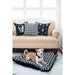 26 X 36 Designer Dog Bed Black White Skull 'fully Washable' Designed by ...