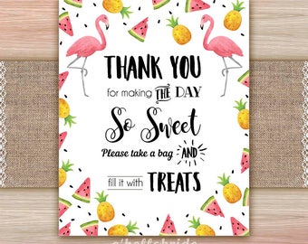 Candy Table Signs - Etsy