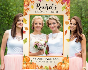 Printable Fall Photo Booth Frame Fall Celebration Photo Booth Frame ...