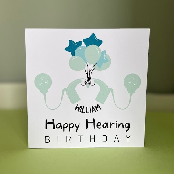 Hearing Birthday Cards - Etsy