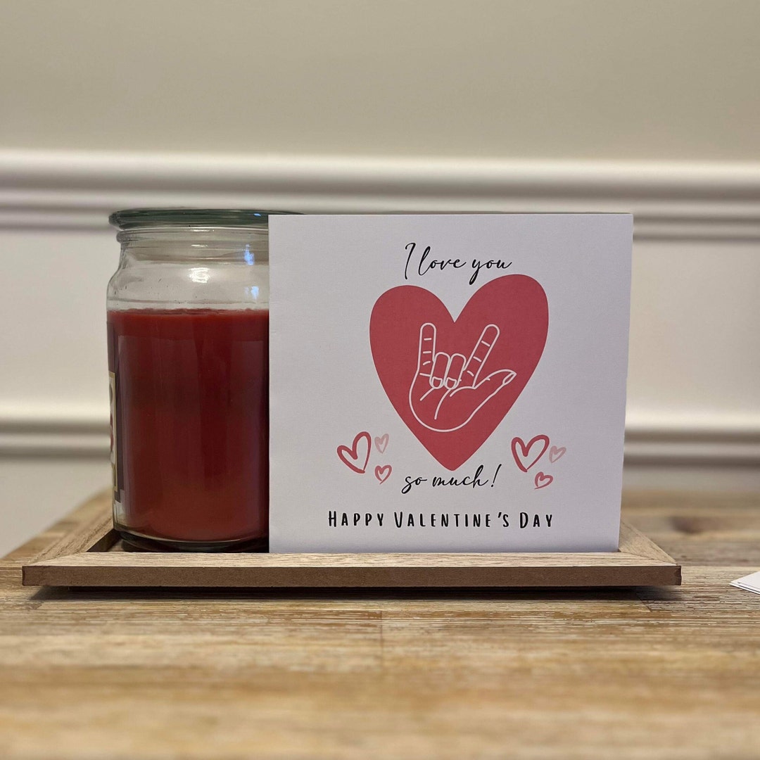 Valentine’s Card, BSL, British Sign Language, Deaf, Husband, Wife ...