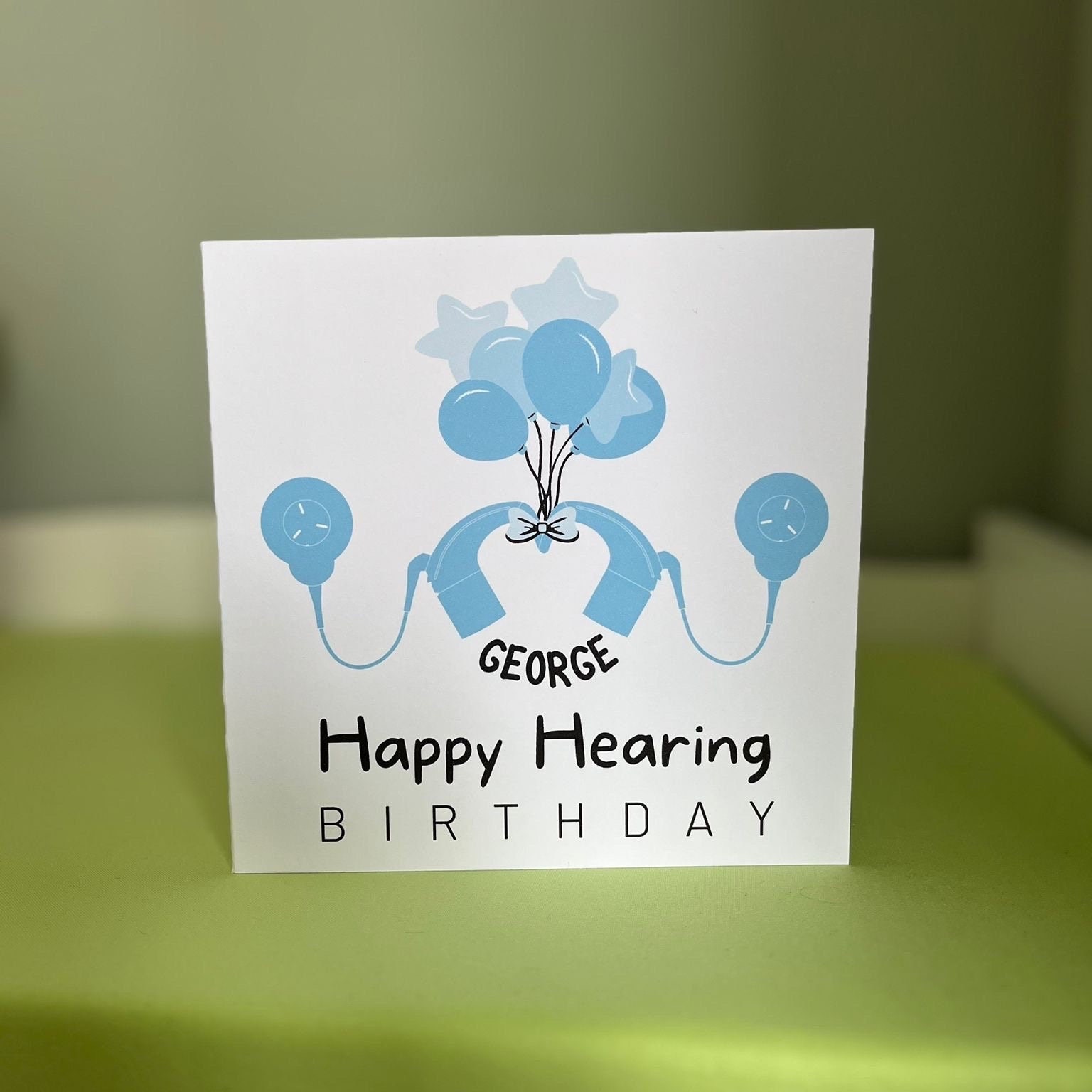 Happy Hearing Birthday Card Cochlear Implant Hearing Aid - Etsy