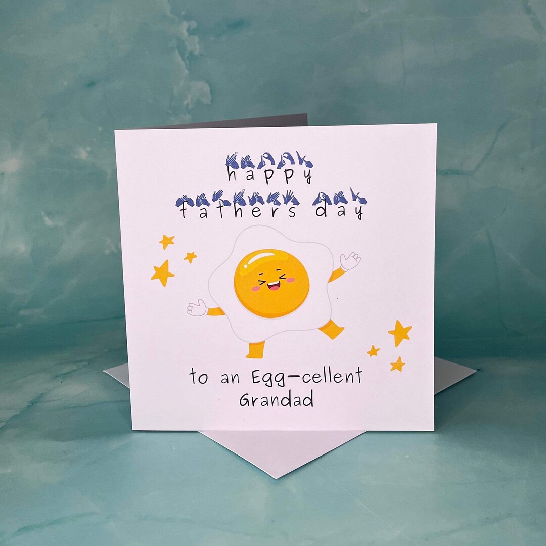 BSL Father’s Day Card, British Sign, Fingerspelling, Inclusive Card ...