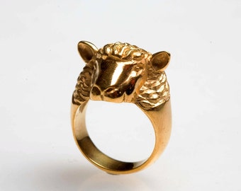 Modern animal ring | Etsy