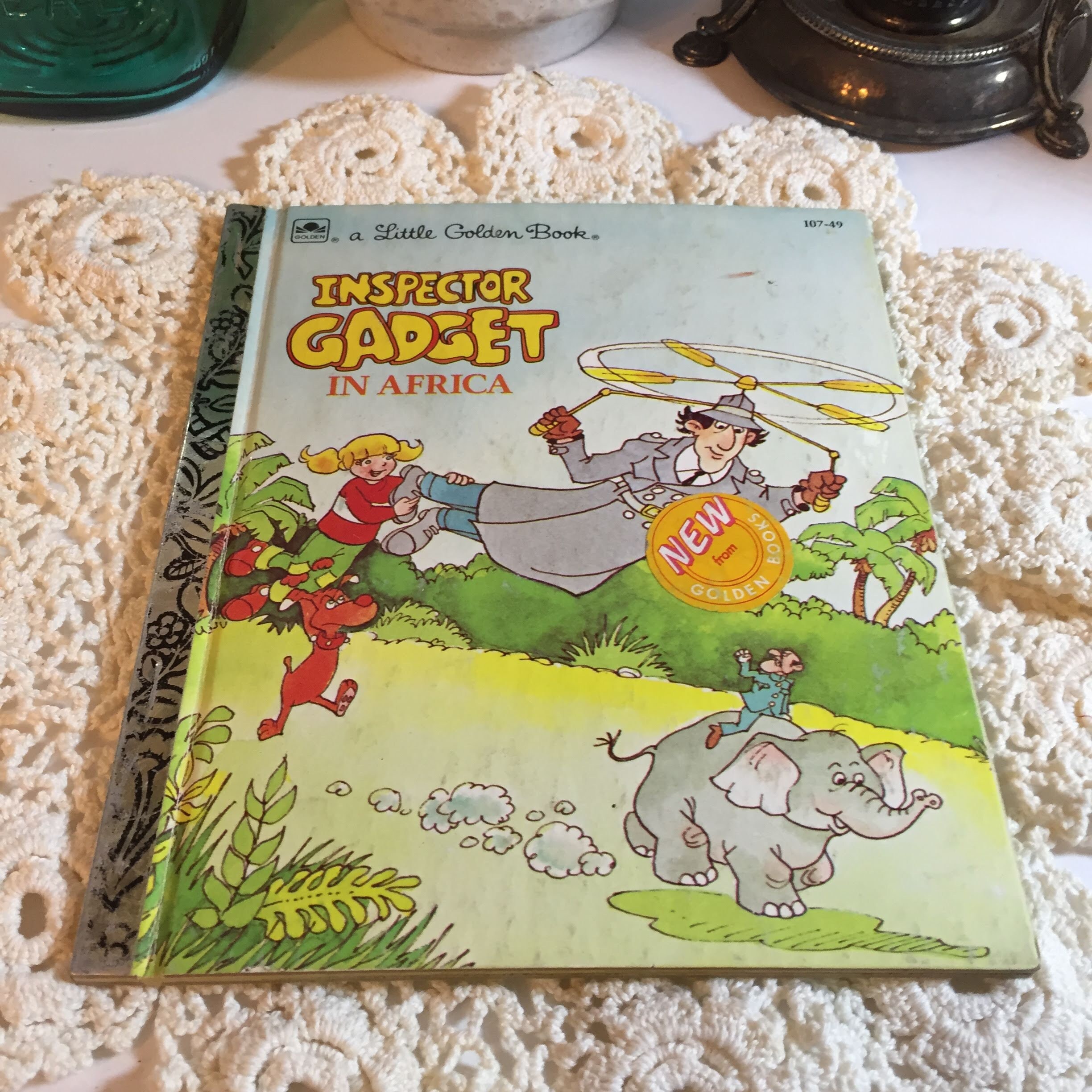 Toys & Games Tiny Inspector Gadget Amigurumi Crochet Doll 80s Cartoon ...