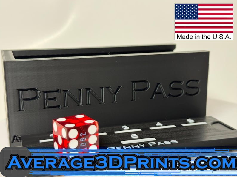 Penny Pass Game - Tabletop Dice & Penny Game, Family Fun and Bar Game ...
