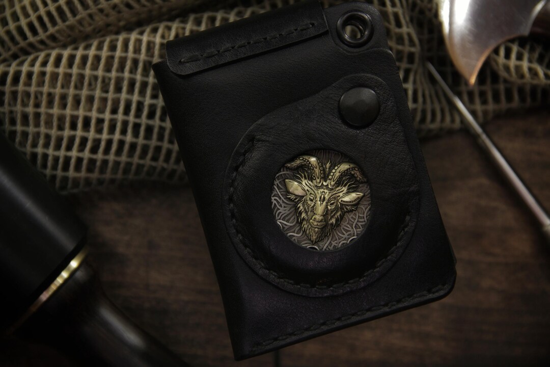 Minimalist Wallet With a Challenge Coin Holder. - Etsy
