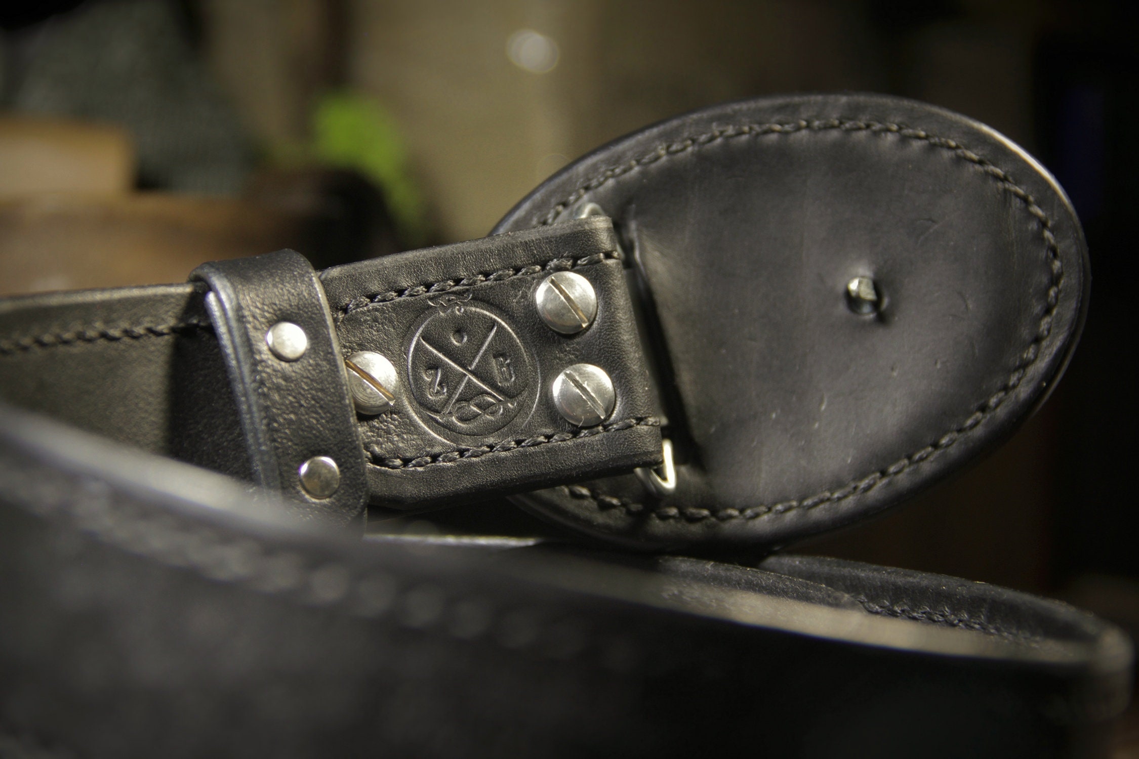 Unholy Belt With a Leather Buckle skull - Etsy