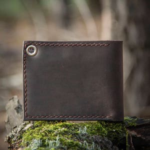 Leather Wallet "viking Axes" (aegishjalmur). Personalized Gift - Etsy